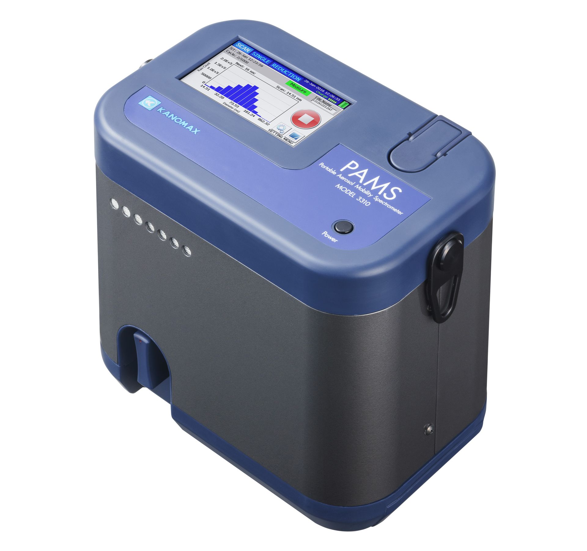 Portable Aerosol Mobility Spectrometer | PAMS | Kanomax FMT